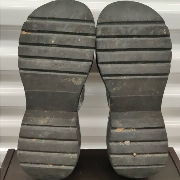 Volatile | Shoes | Vtg Y2k 9s Chunky Platform Black Metallic Sparkle ...